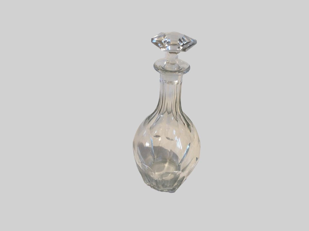Antique Baccarat Crystal Port / Liquor Decanter Model Malmaison - Etsy