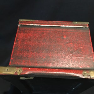 Vintage Asian Chinese Red Chinese Box With Dragons - Etsy
