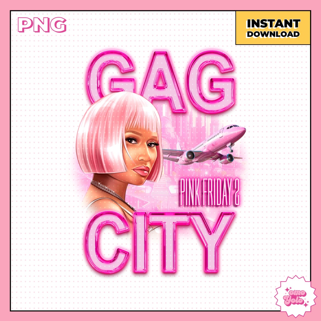Nicki Minaj Queen of Rap Png Design for Creating Tshirt, Uvdtf, Pink ...