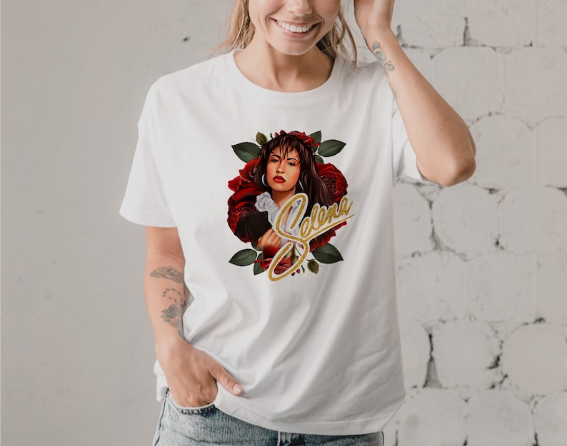 Selena Quintanilla Como La Flor Sublimation Designs for 90s - Etsy