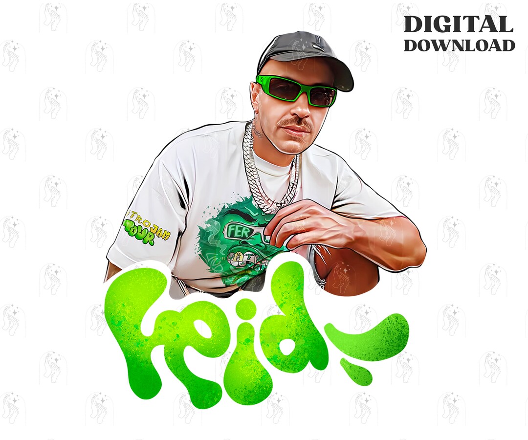 Feid Ferxxo Png for Nitro Jam Tour Sublimation Designs - Etsy