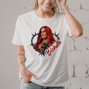 Karol G Bichota With Red Hair 2022 Sublimation Png Digital Download for ...
