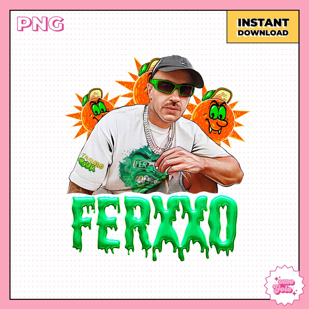 Feid Png for Ferxxo Calipsis Tour 2024 Merch as Concert Shirt, Hoodie ...