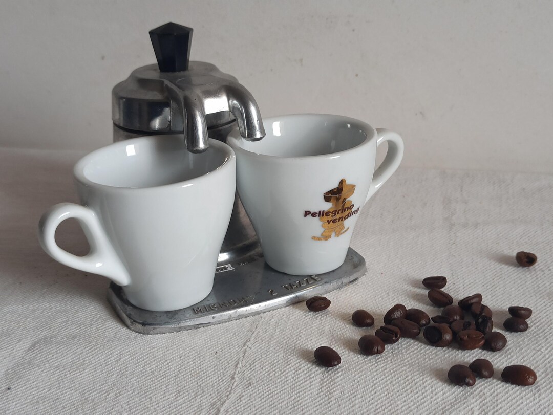 OMG Vintage Italian Aluminum Stove Top Coffee Maker Midcentury Moka Pot ...