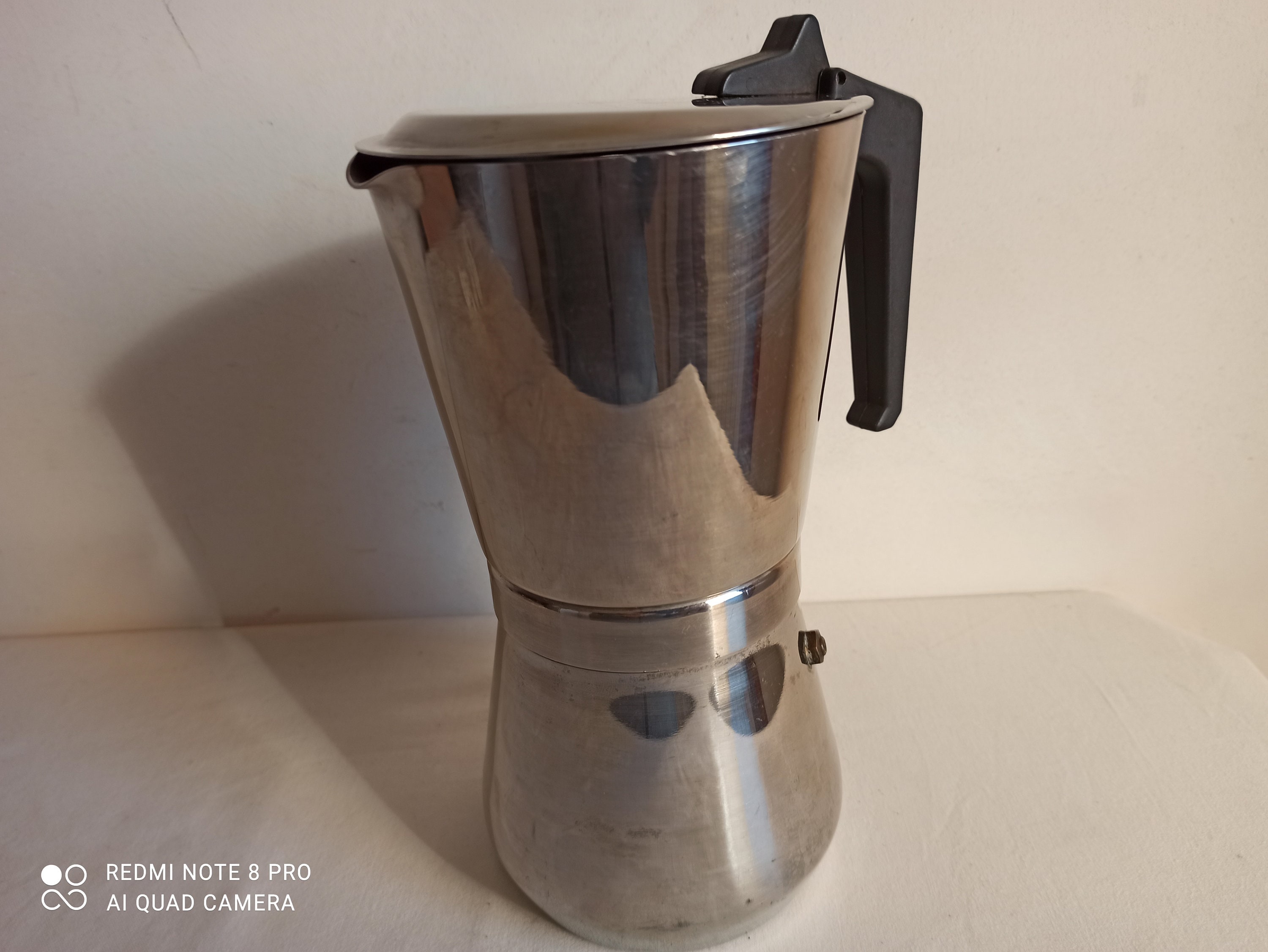 Big Classic Italian Stovetop Moka Pot, Irmel 1980s Espresso Maker ...