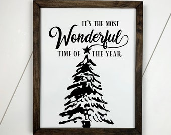 It's the Most Wonderful Time of the Year Holiday - Etsy