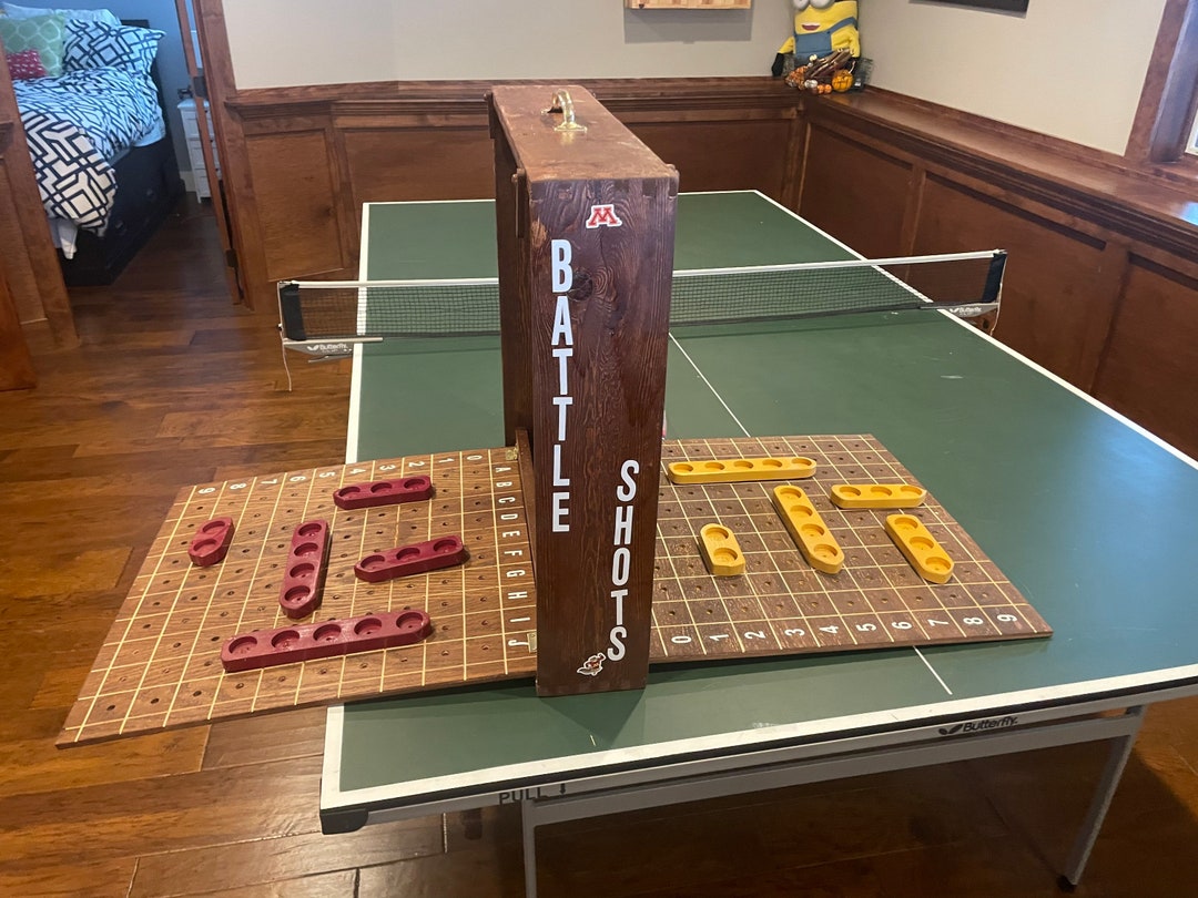 Custom Made to Order: Battle Shots Tailgating Game - Etsy
