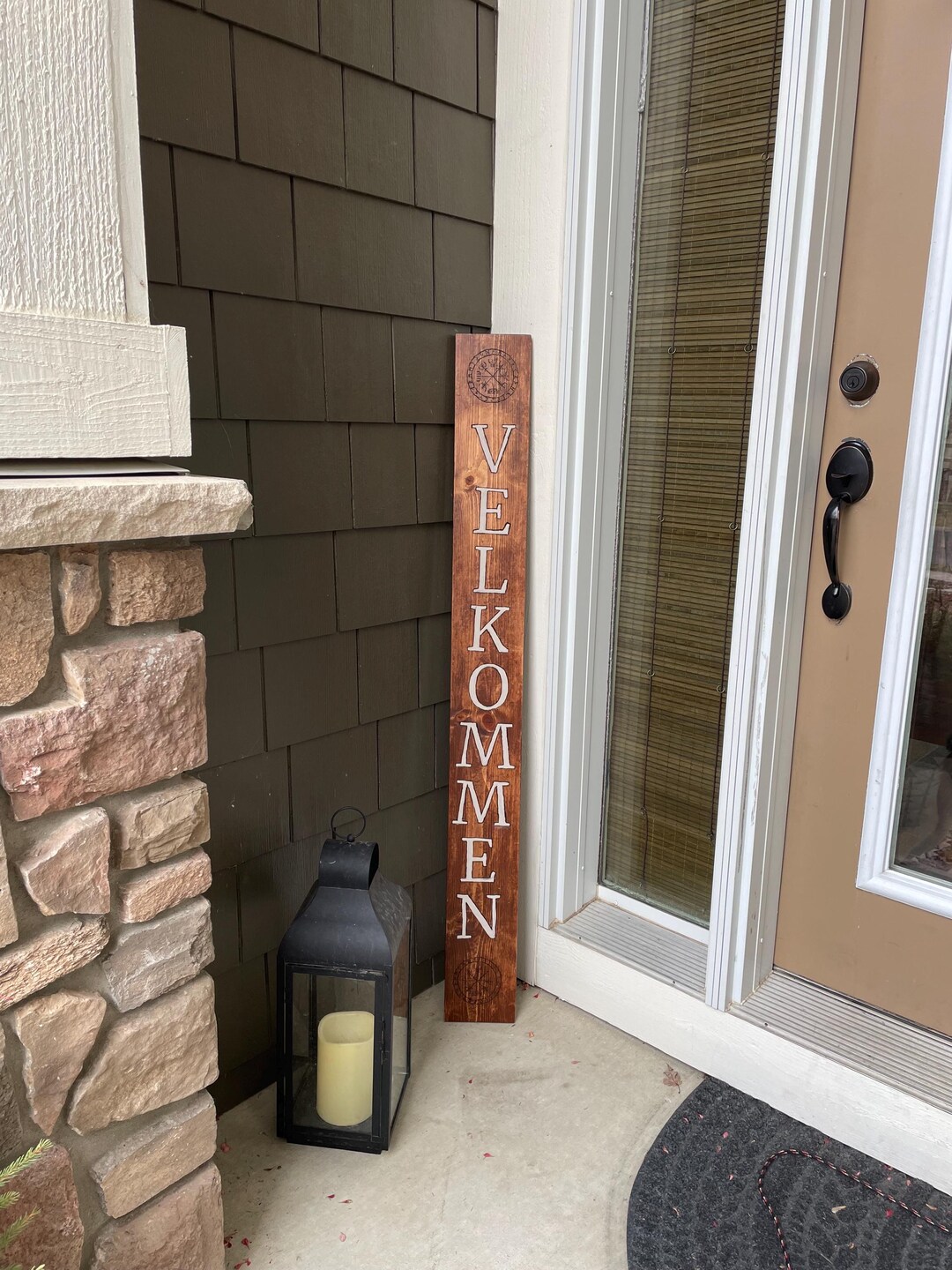 Velkommen Entry Sign - Etsy