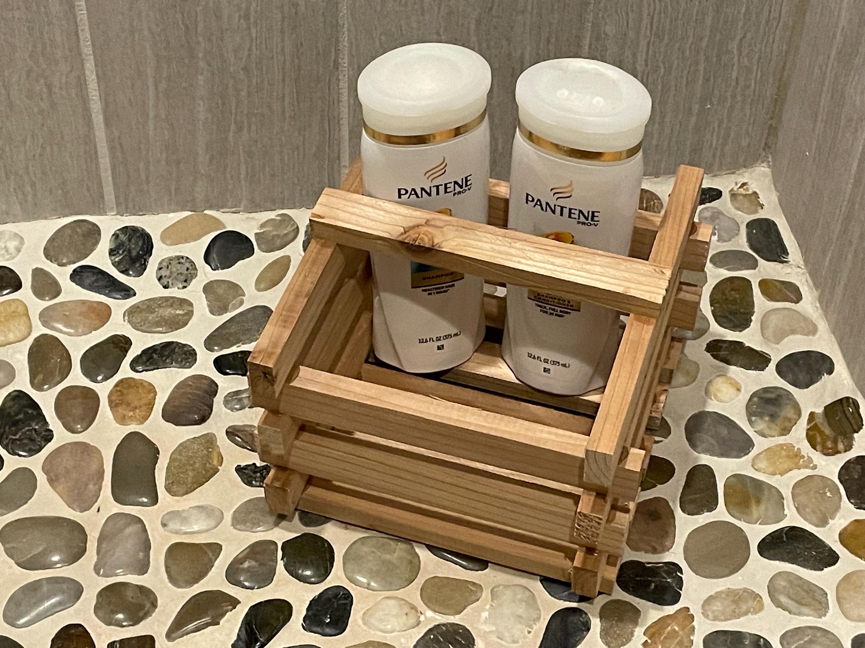 Square 8x8 Cedar Shower Caddy - Etsy
