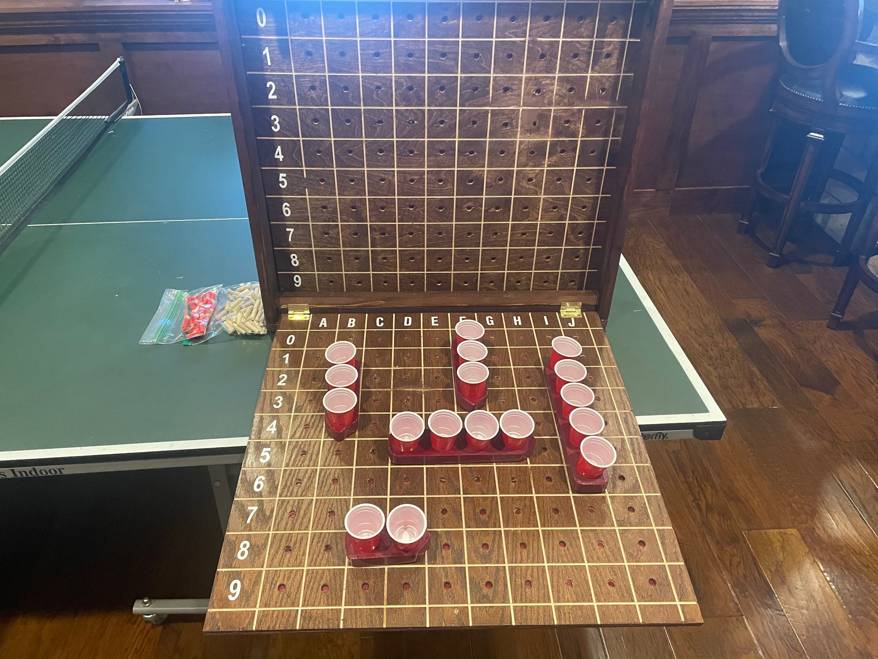 Custom Made to Order: Battle Shots Tailgating Game - Etsy