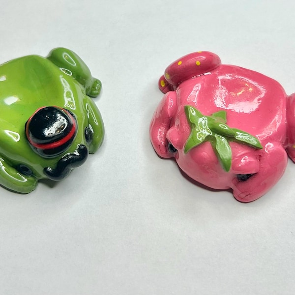 Stone Frog Figurine - Etsy