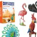 3D Wooden Puzzle 4 Colorful Toy Birds for Kids Model Building Kits ...