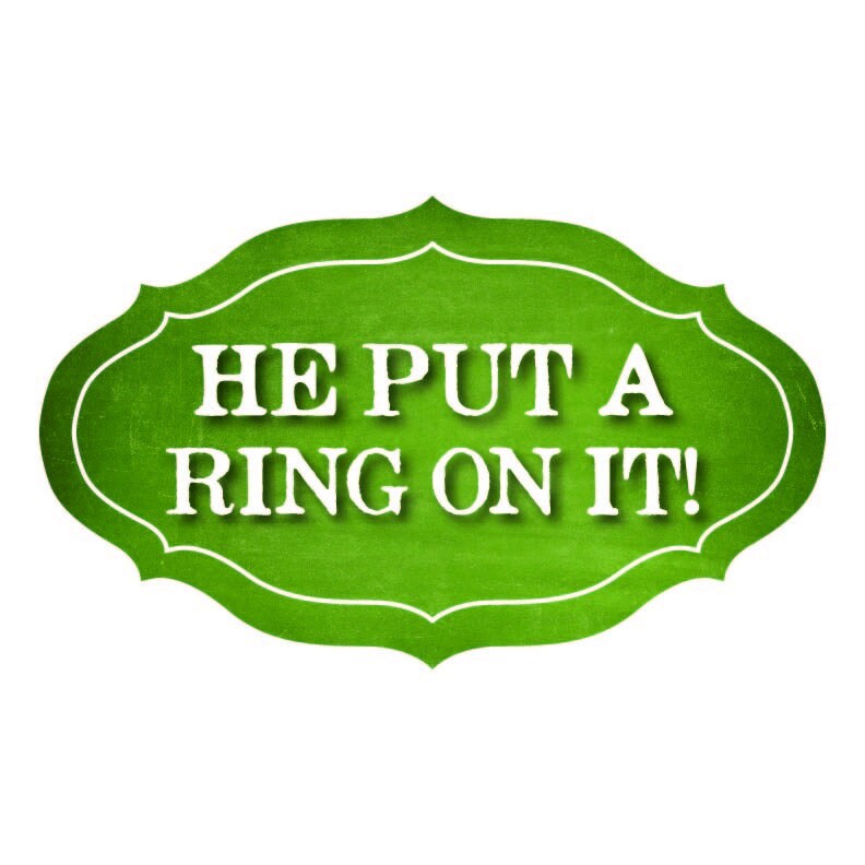 Printable Photo Booth Sign he Put A Ring on It - Etsy