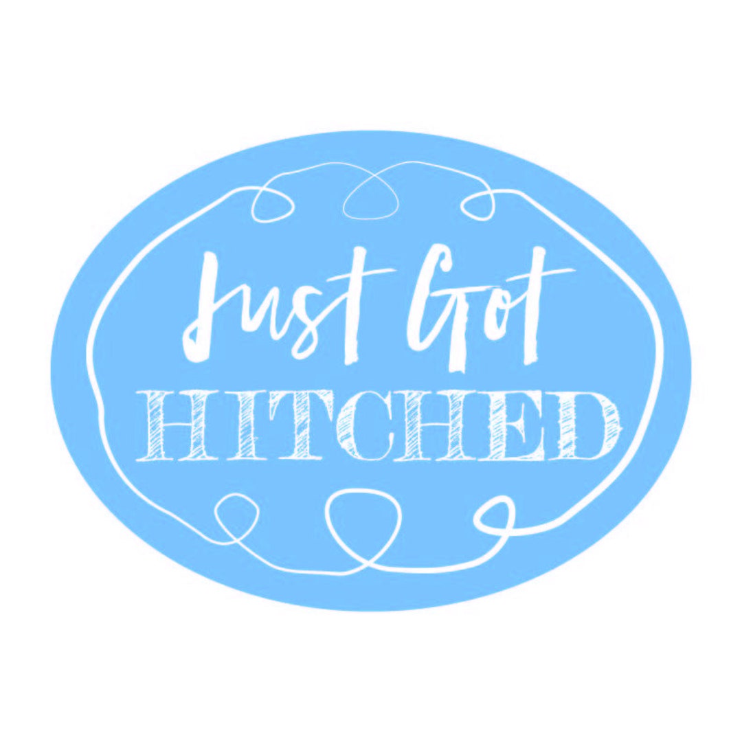 Printable Photo Booth Sign Whimsical Wedding Just Got Hitched - Etsy
