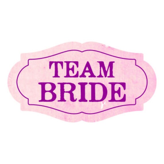 Printable Photo Booth Sign Team Bride | Etsy