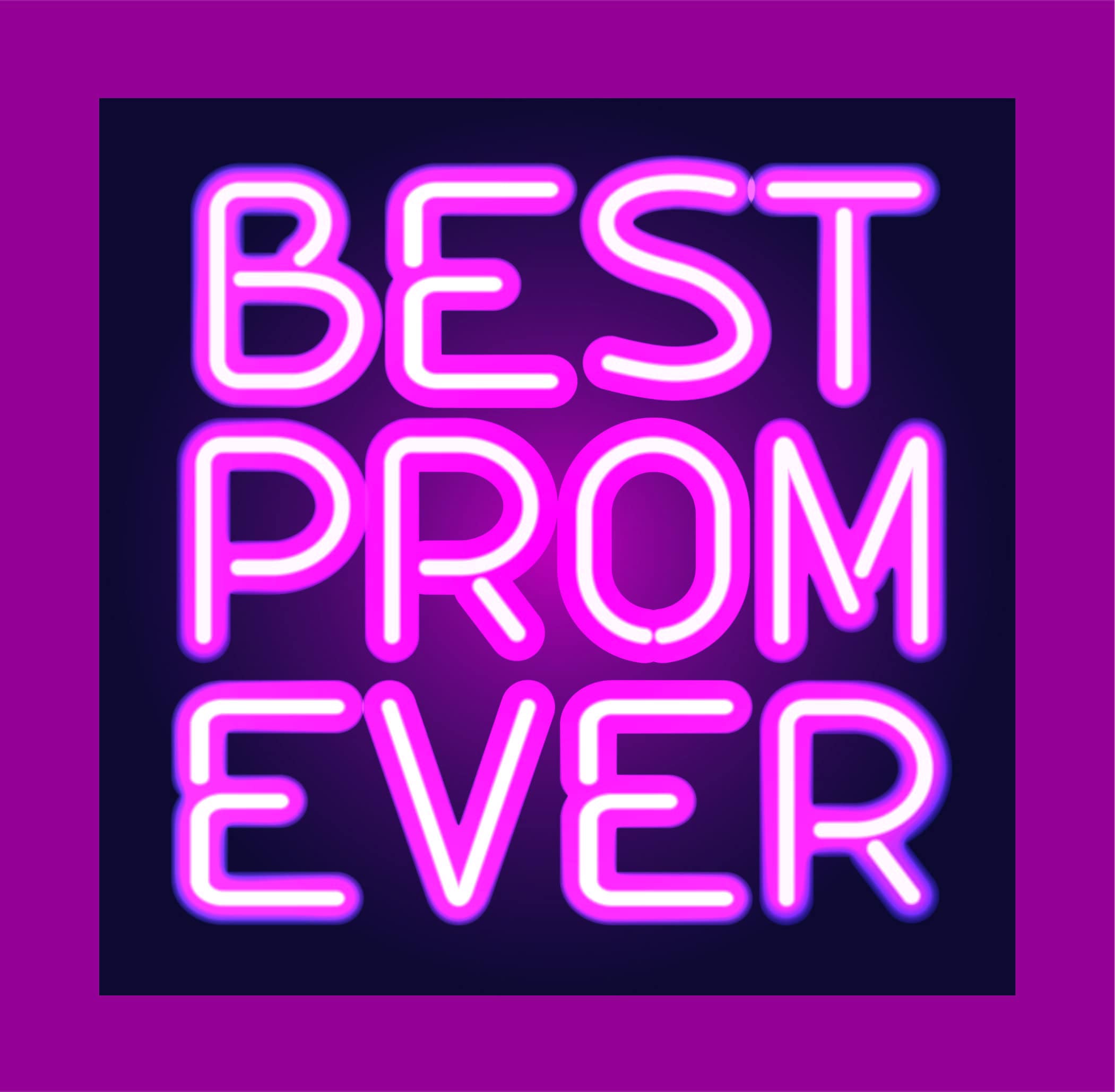 Printable Photo Booth Sign Prom Best Prom Ever - Etsy