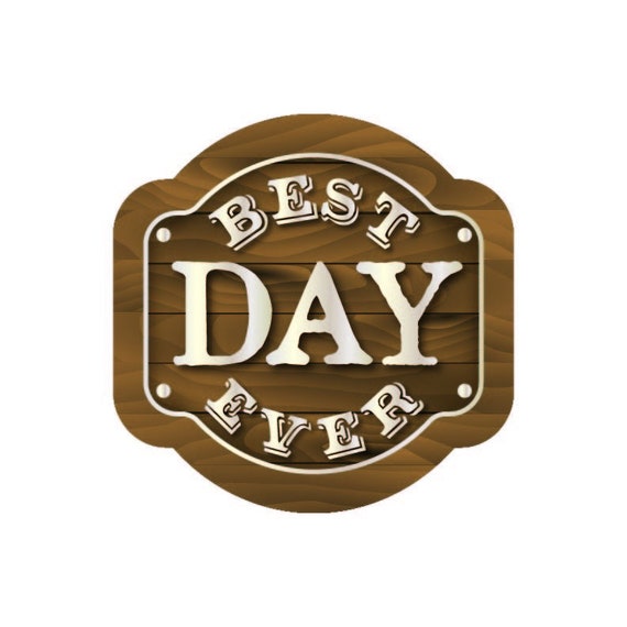 Printable Photo Booth Signs Western Wedding Best Day Ever | Etsy