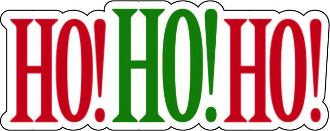 Printable Photo Booth Sign Christmas Ho Ho Ho - Etsy