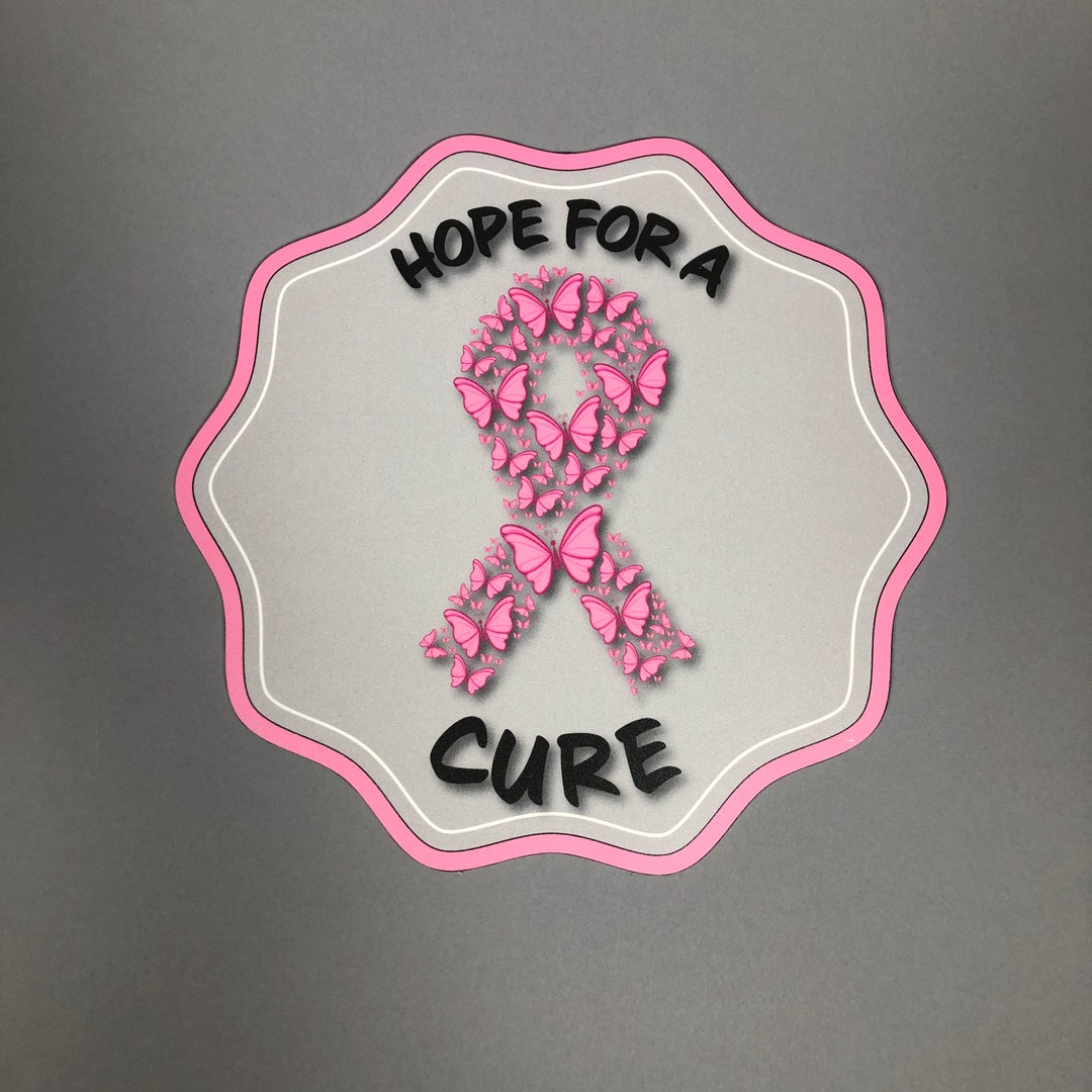 Breast Cancer Hope for A Cure Photo Booth Prop PVC Durable - Etsy