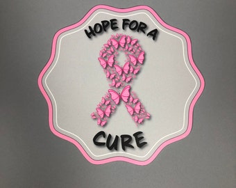 Breast Cancer Awareness Photo Booth Props Printable or Ready - Etsy