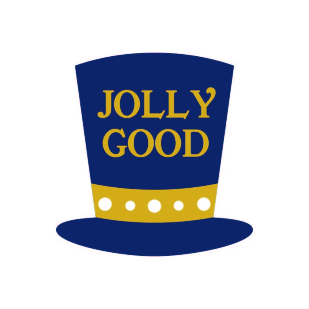 Printable Photo Booth Sign Jolly Good Tophat Prop - Etsy