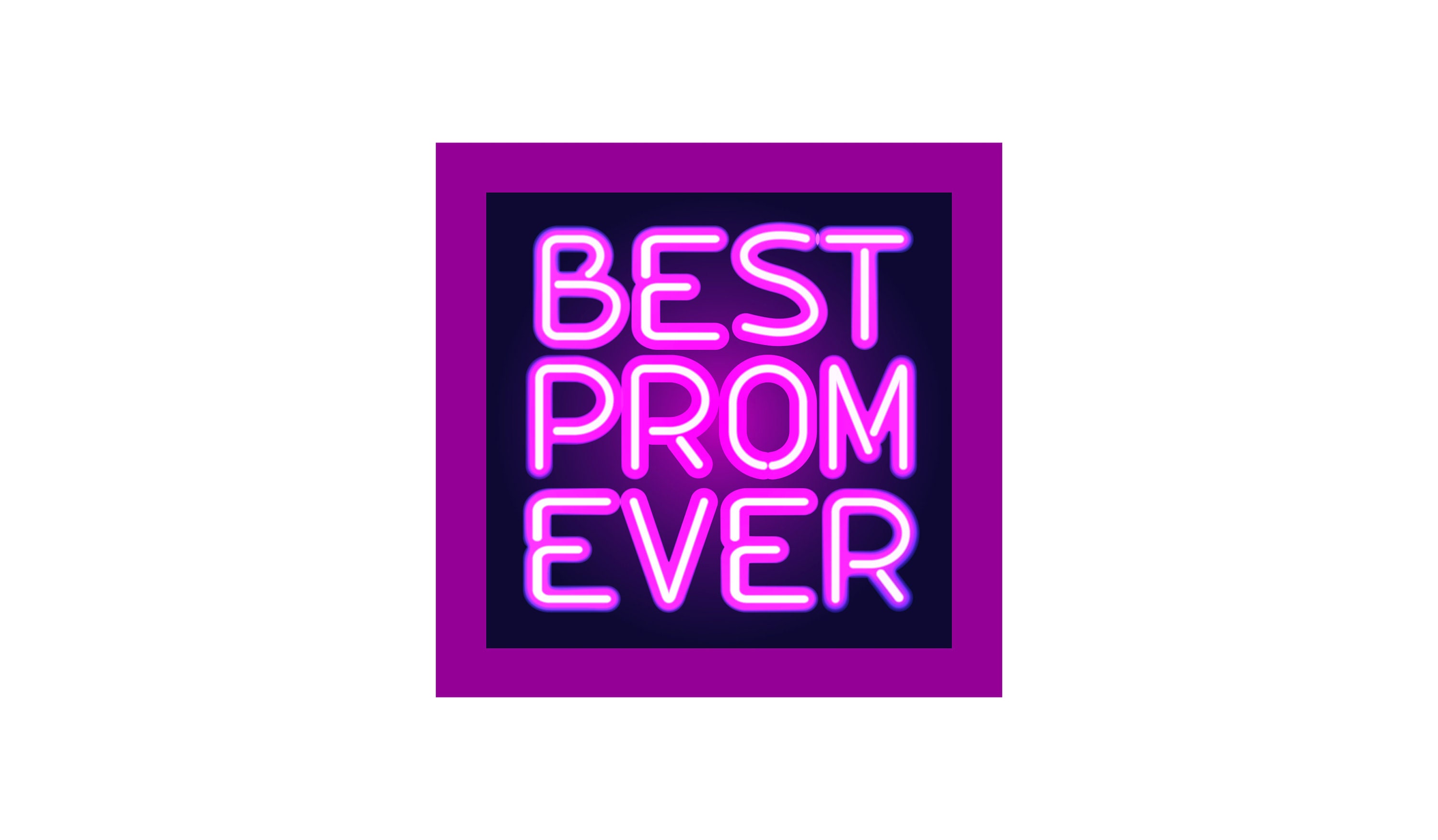 Printable Photo Booth Sign Prom Best Prom Ever - Etsy