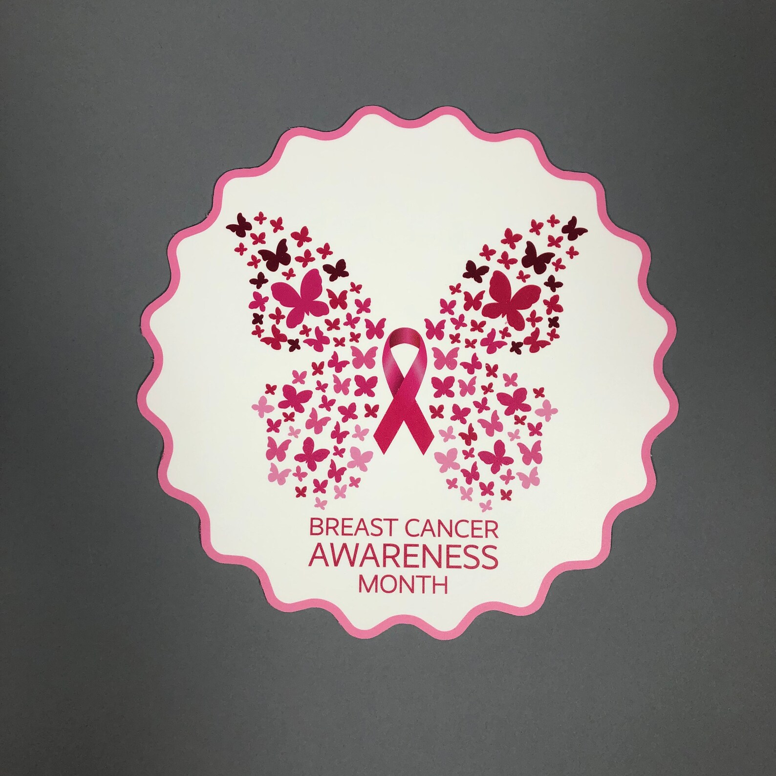 Breast Cancer Awareness Month Photo Booth Prop PVC Durable - Etsy