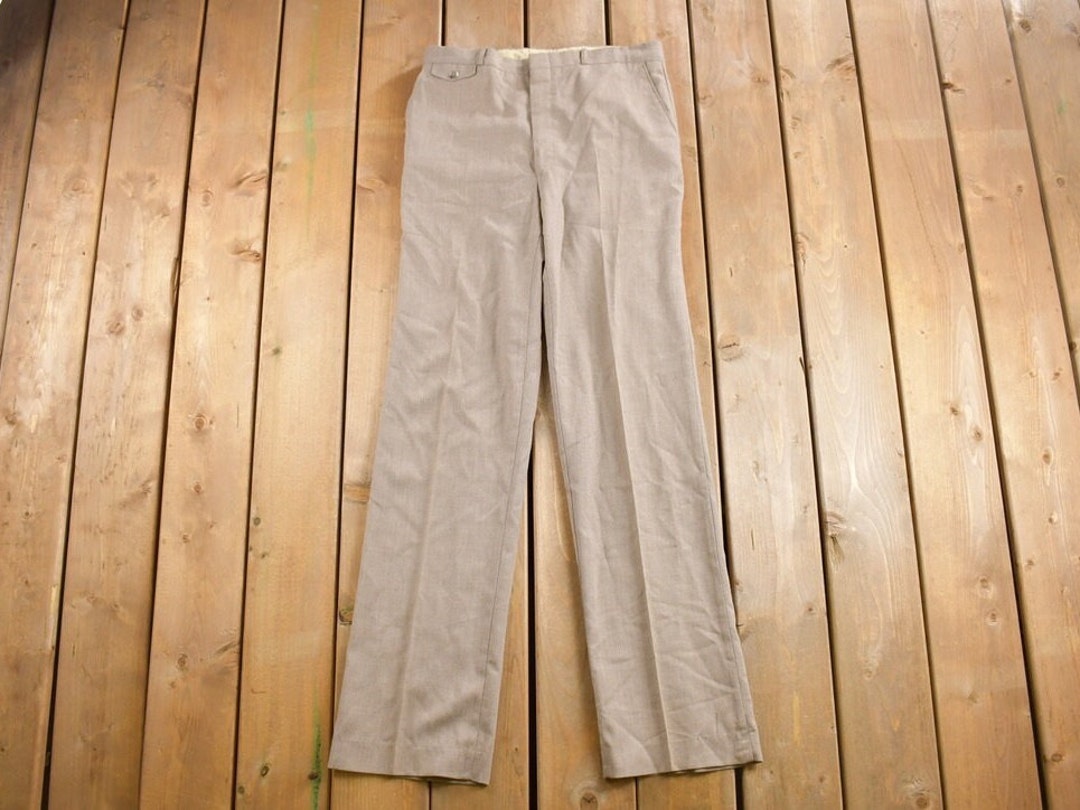 Vintage 1970s Cotler Pleated Trousers Size 32 X 34 / 70s Pants ...