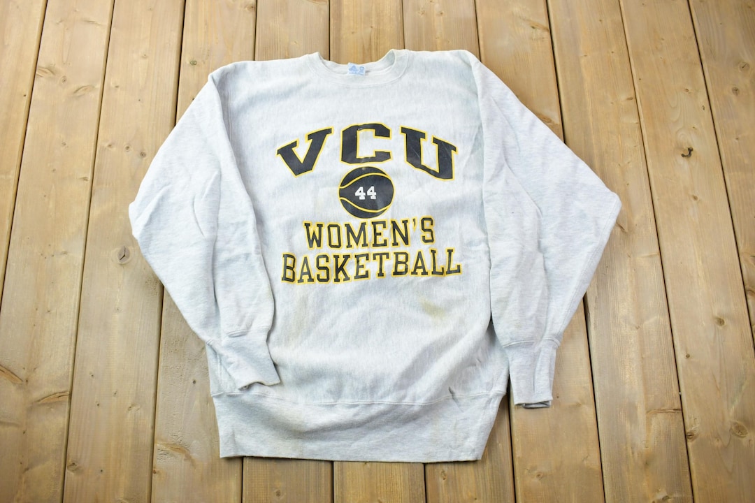 Vintage 1990s Champion Reverse Weave VCU Womens Basketball Sweatshirt ...