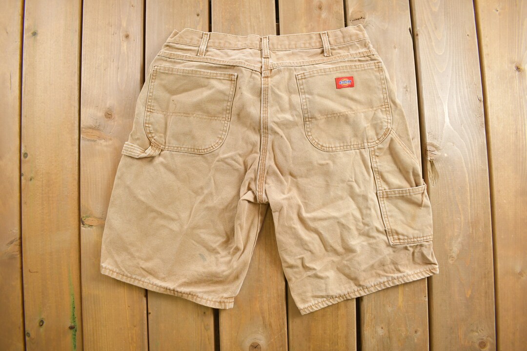 Vintage 1990s Dickies Brown Shorts Size 34 / 90s Shorts / Vintage ...