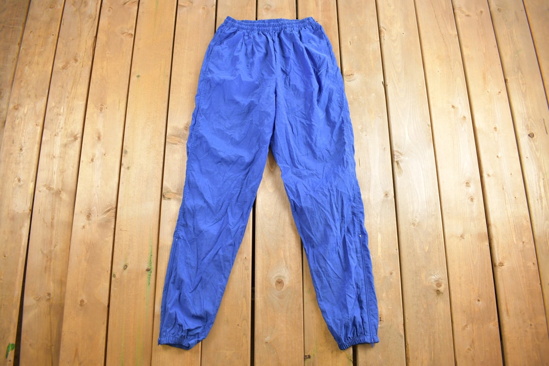 Vintage 1990s Nike Mini Swoosh Track Pants Size Medium / Nike Jogger ...