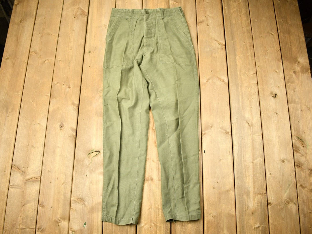 Vintage 1983 US Military OG 107 Army Pants Size 28 X 29.5 / Streetwear ...