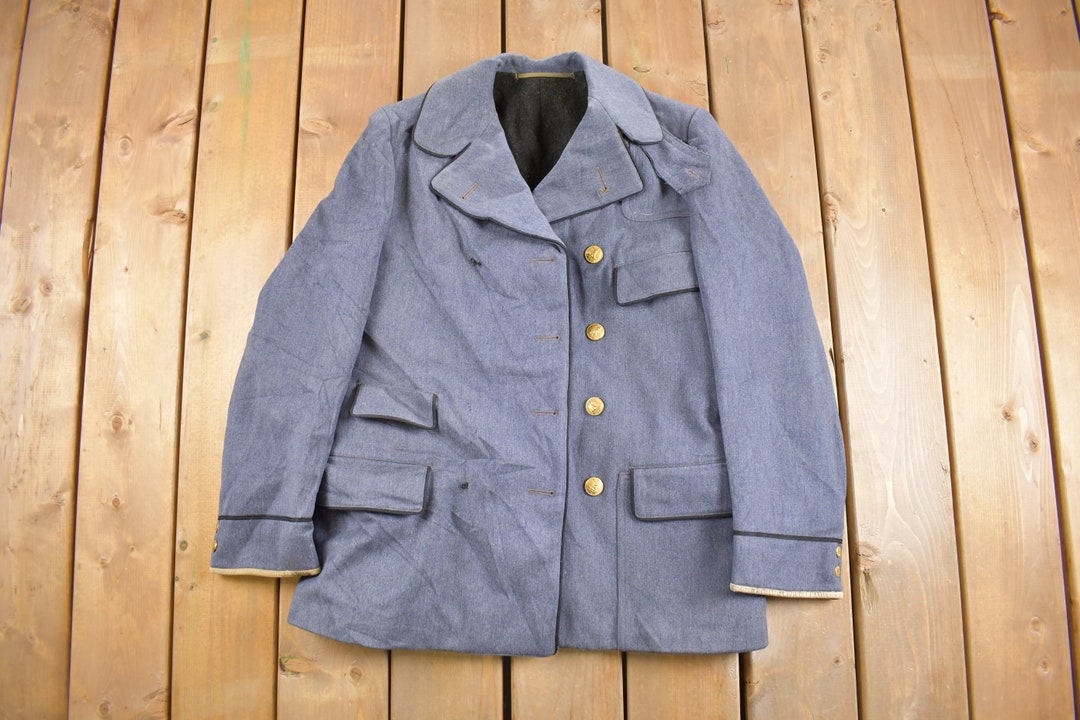 Vintage 1950s OK Fechheimer Bros Uniform Jacket / Wool Jacket / Over ...