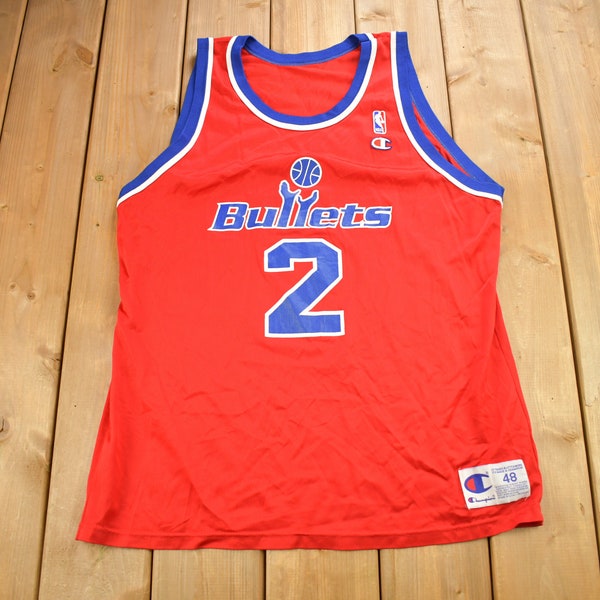 Washington Bullets Jersey - Etsy