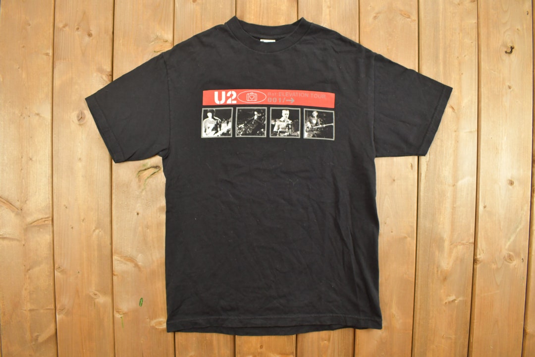 Vintage 2001 U2 Elevation Tour Rock Band Graphic T-shirt Band U2 001 ...