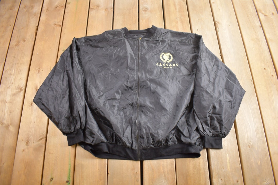 Vintage 1990s Caesars Palace Indiana Windbreaker Jacket / Streetwear ...