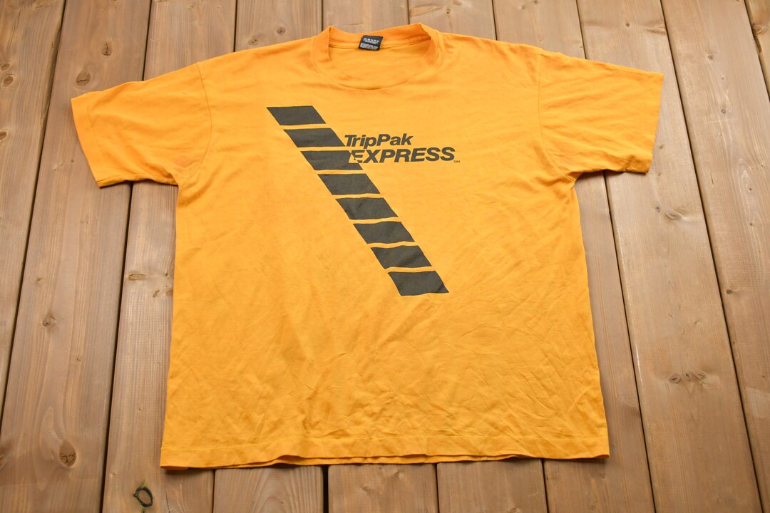 Vintage 1987 Trippak Express T-shirt / Graphic / 80s / 90s / Streetwear ...