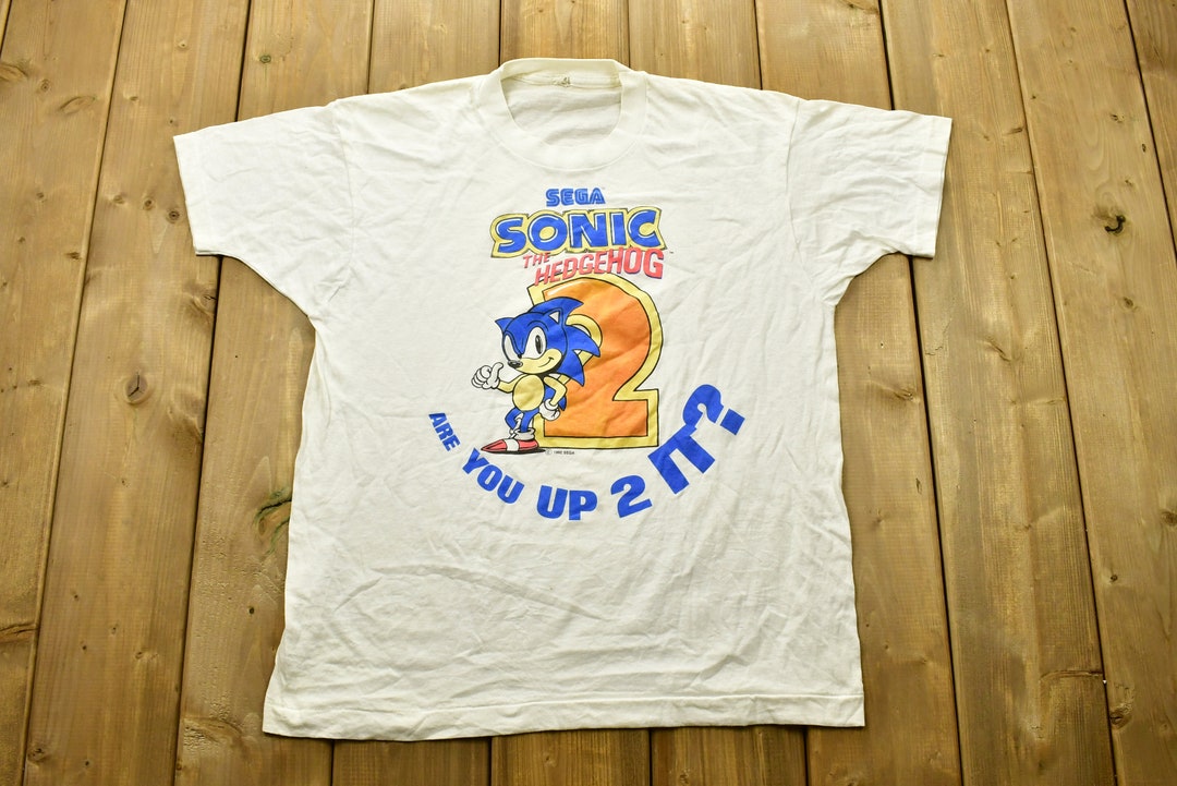 ヴィンテージ 1992 ソニック ザ ヘッジホッグ セガ プロモ T ヴィンテージ 1992 ソニック ザ ヘッジホッグ セガ プロモ T