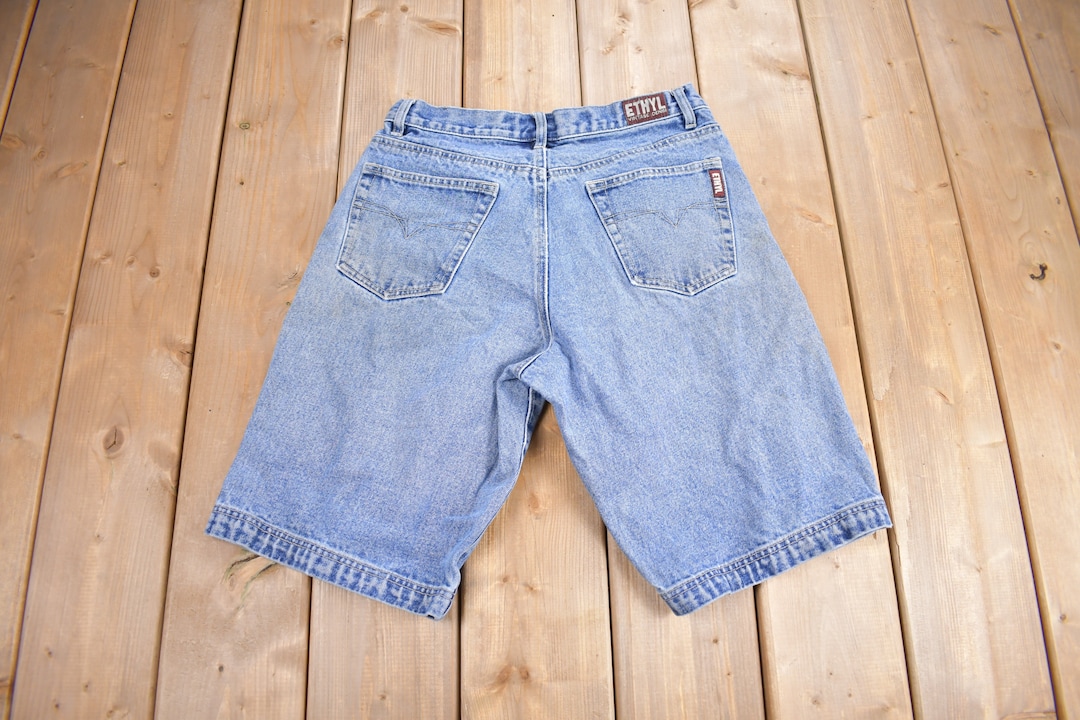 Vintage 1990s Ethyl Jean Shorts / 90s Shorts / Vintage Jorts / Light ...