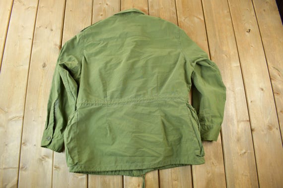 Vintage 1980s Canadian Army Military Field Jacket / B… - Gem