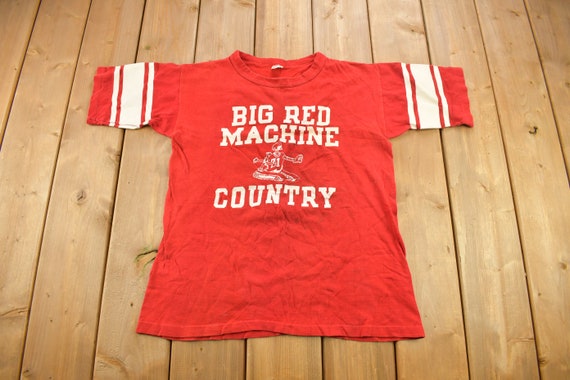 Vintage 1974 Big Red Machine Country Jersey Style Cha… - Gem