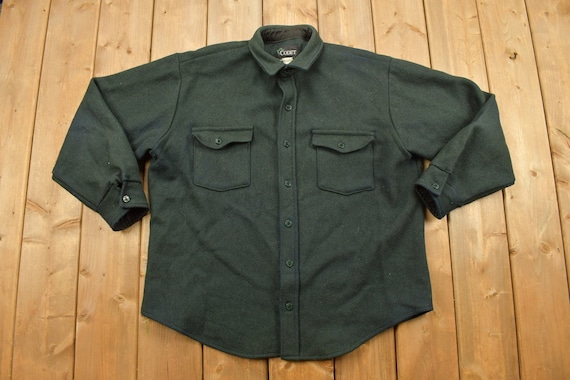 Vintage 1990s Codet Button Up Shirt / 1990's Button U… - Gem