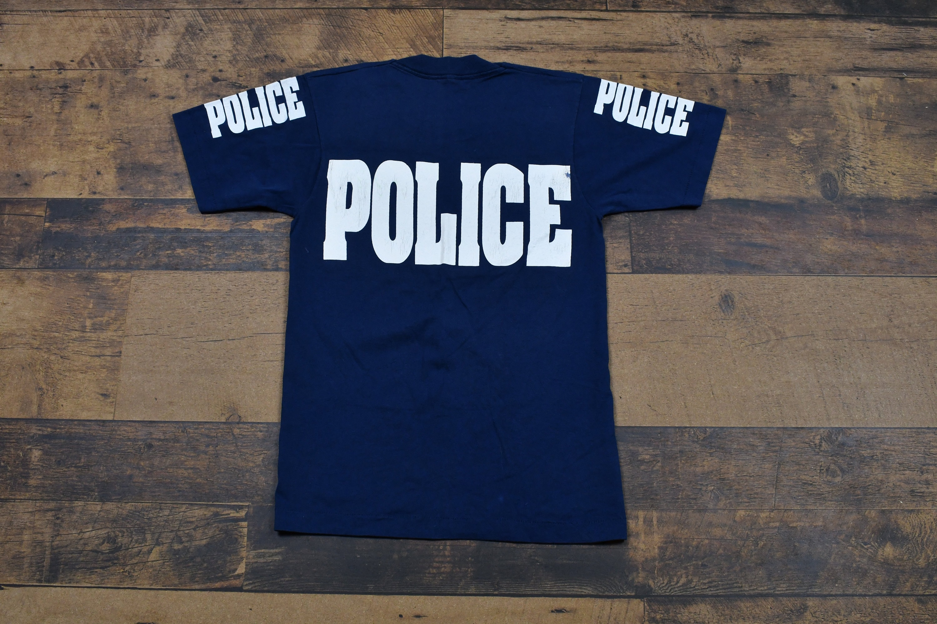 Police Vintage Single Stitch T Shirt Law Enforcement Uniform Etsy