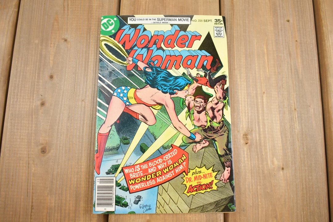 Vintage 1977 Wonder Woman Comic Book / Vol. 36 No. 235 / DC Comics - Etsy