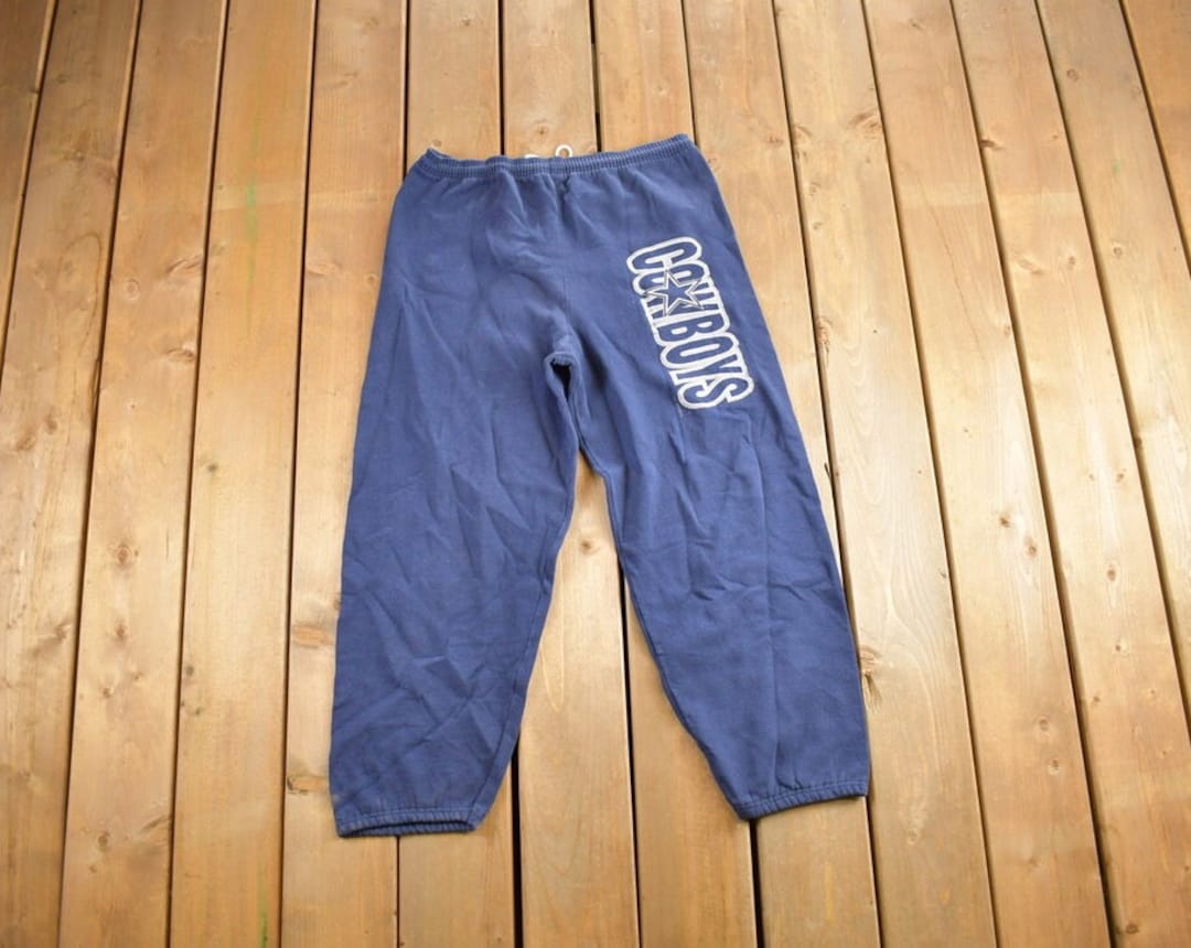 Vintage 1990s Dallas Cowboys Sweat Pants Size L / NFL Pants / American ...