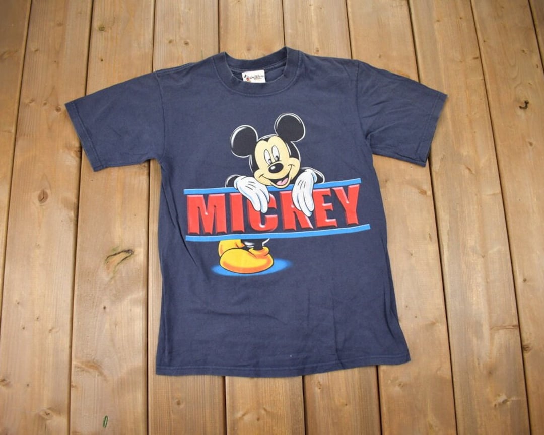 Vintage 1990s Mickey Mouse Cartoon Promo T-shirt / Walt Disney World ...