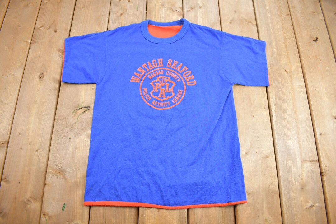 Vintage 1990s Wantagh Seaford Nassau County Police Activity League T ...