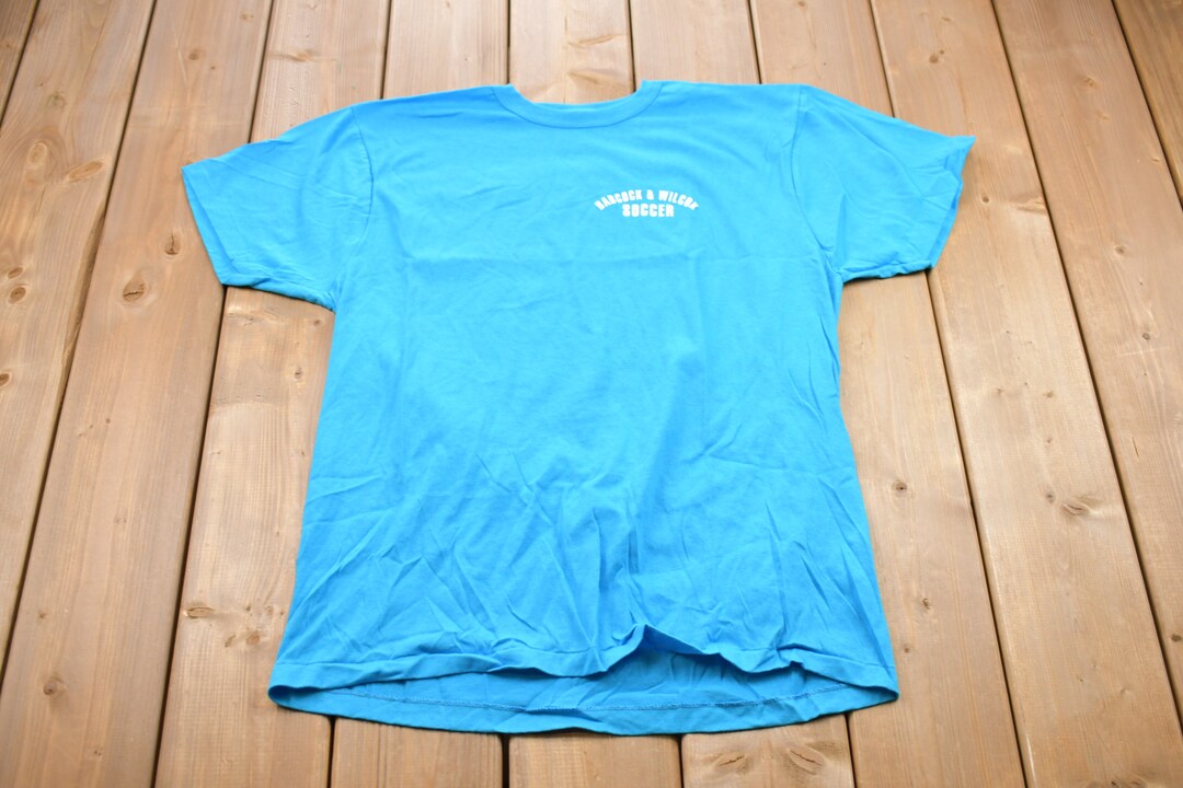 Vintage 1990s Babcock & Wilcox Soccer T-shirt / Graphic / 80s / 90s ...