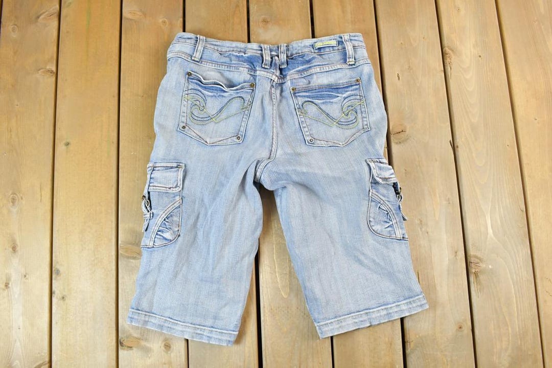 Vintage 1990s Z Go Premium Jean Shorts / 90s Shorts / Vintage / Jorts ...