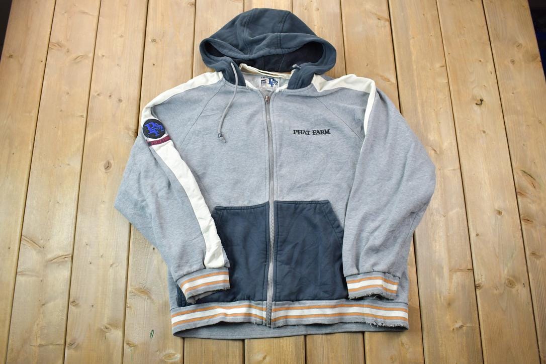 Phat Farm Hoodie - Etsy Phat Farm Hoodie - Etsy